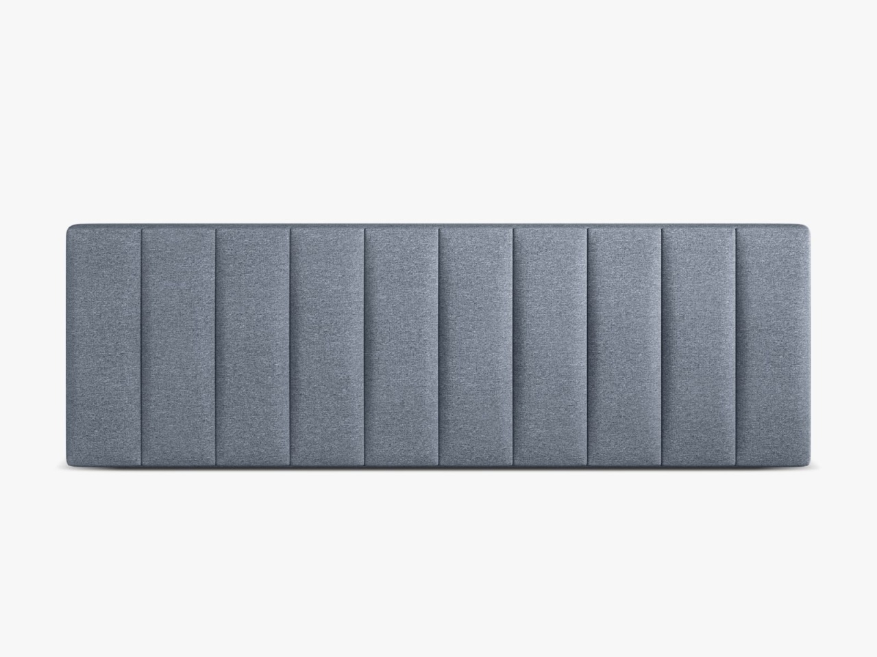 Tablie pat albastra din textil 200 cm Zoe Solid Micadoni | The Home.ro
