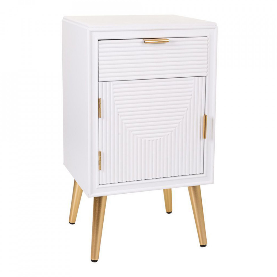 Noptiere dormitor - Noptiere lemn - Noptiere cu sertare - Noptiere albe ...