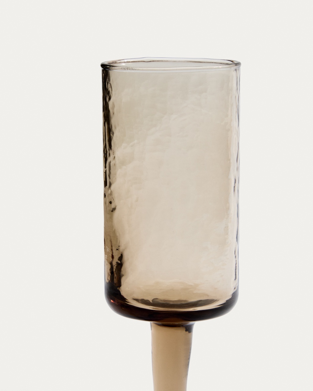 Pahar pentru vin maro din sticla 7x19 cm Obila Kave Home | The Home.ro