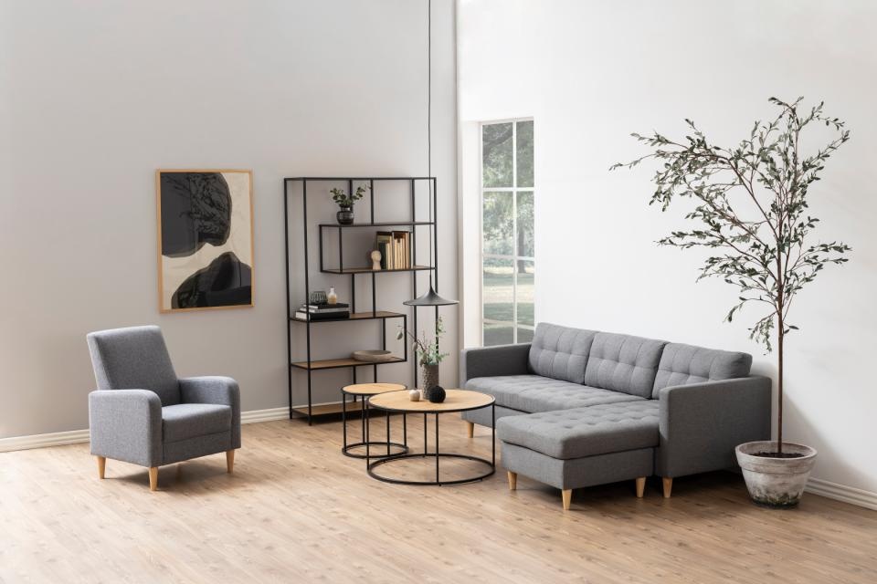 Etajera maro/neagra din metal 185 cm Seaford Peter Quiet Object | The ...