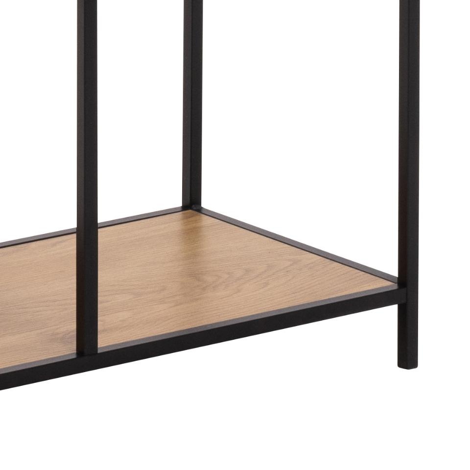 Etajera maro/neagra din metal 185 cm Seaford Avy Quiet Object | The Home.ro