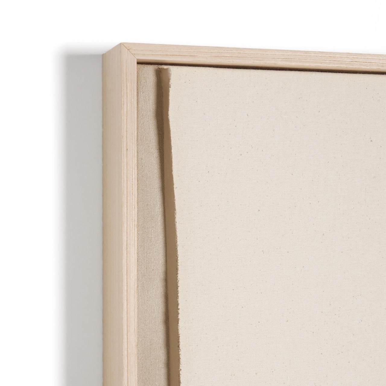 Tablou crem din fibre naturale 120x200 cm Deravia Kave Home | The Home.ro