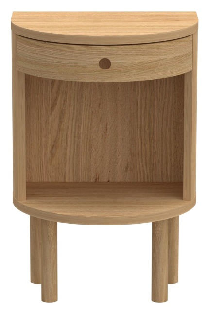 Noptiera maro deschis din lemn Paron Tall Quiet Object | The Home.ro