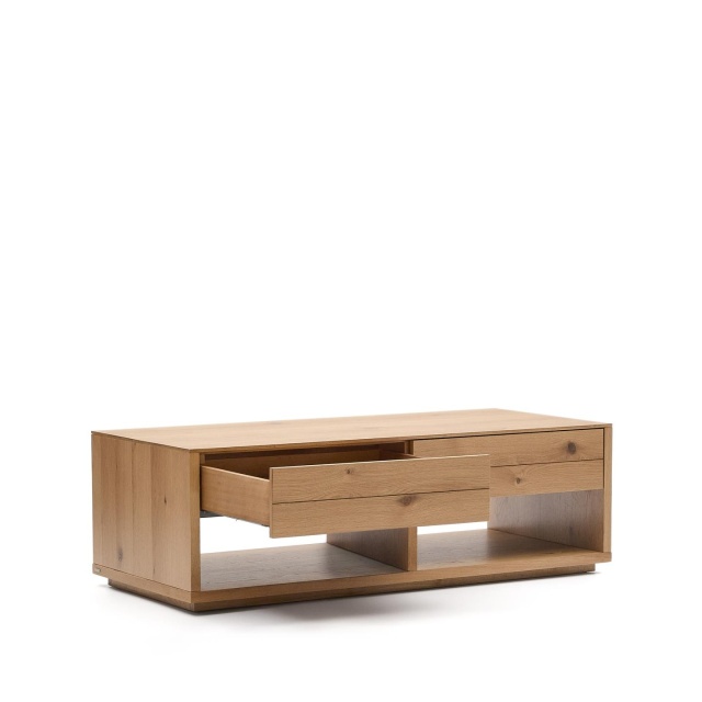 Comoda TV maro din lemn 140 cm Alguema Kave Home | The Home.ro
