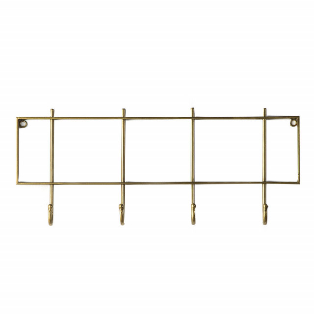 Cuier auriu din metal Castellano Style Thai Natura | The Home.ro