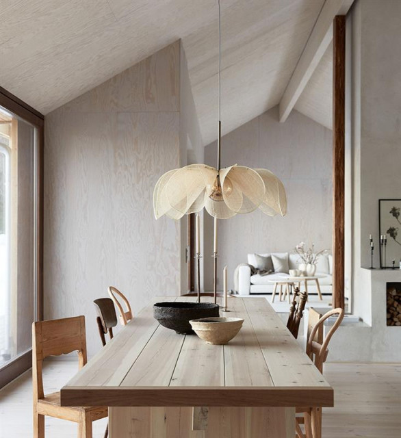Lustra maro din fibre naturale Styrka Large Markslojd | The Home.ro
