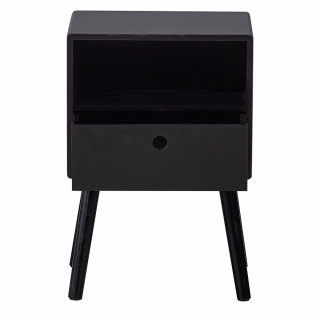 Noptiera neagra Ozzy Woood | The Home.ro
